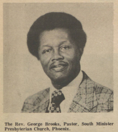 Reverend George Brooks, Sr. – South Phoenix Oral History Project