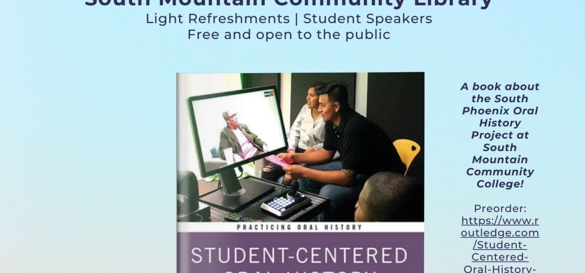 South Phoenix Oral History Project – A student-led initiative to ...